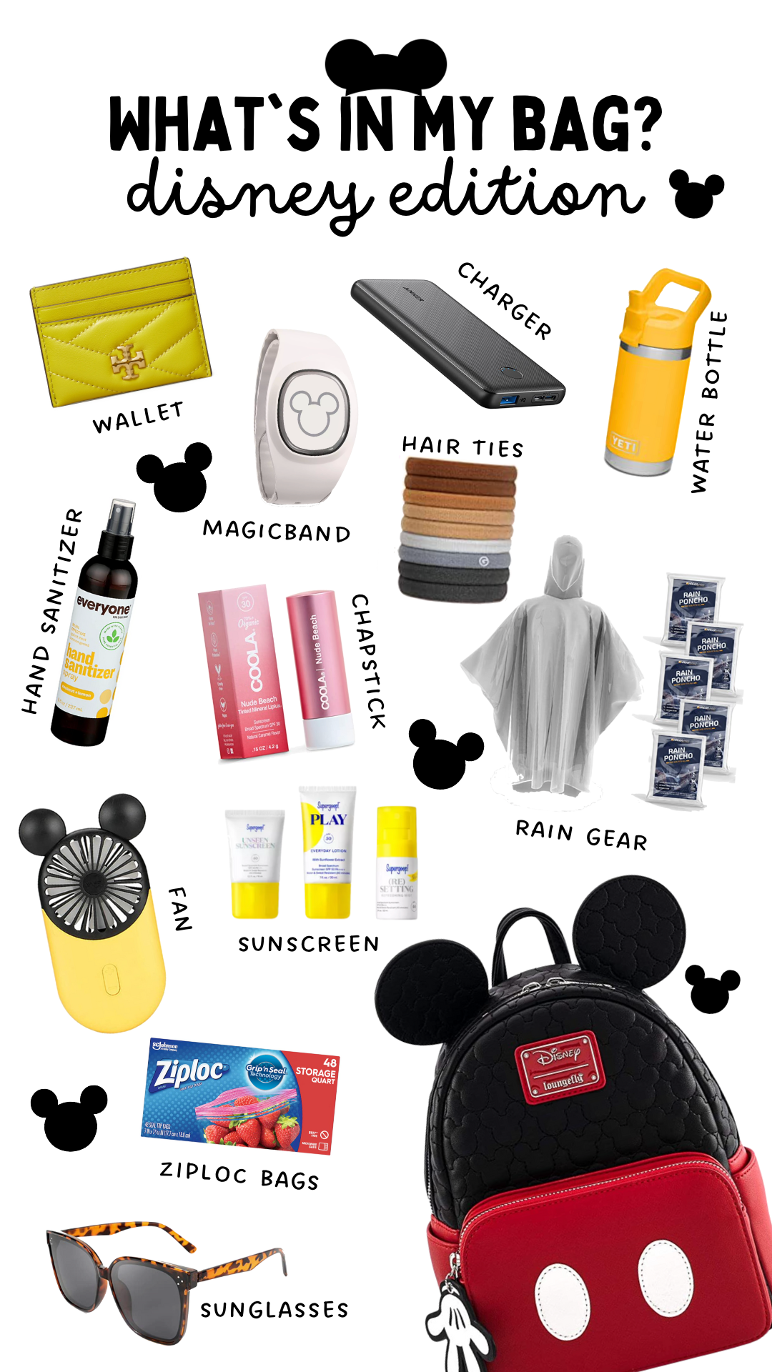 What's In My Bag - Disney Edition - KERRI DICE
